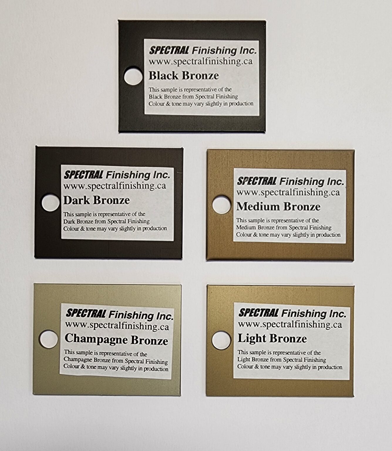 Architectural Bronze Anodizing – Spectral Finishing
